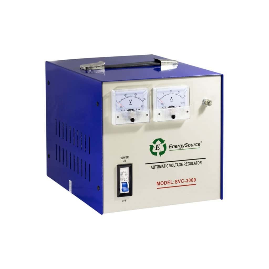 Estabilizador de Voltaje Servomotor 3000W SVC-3000 ENERGYSOURCE ...