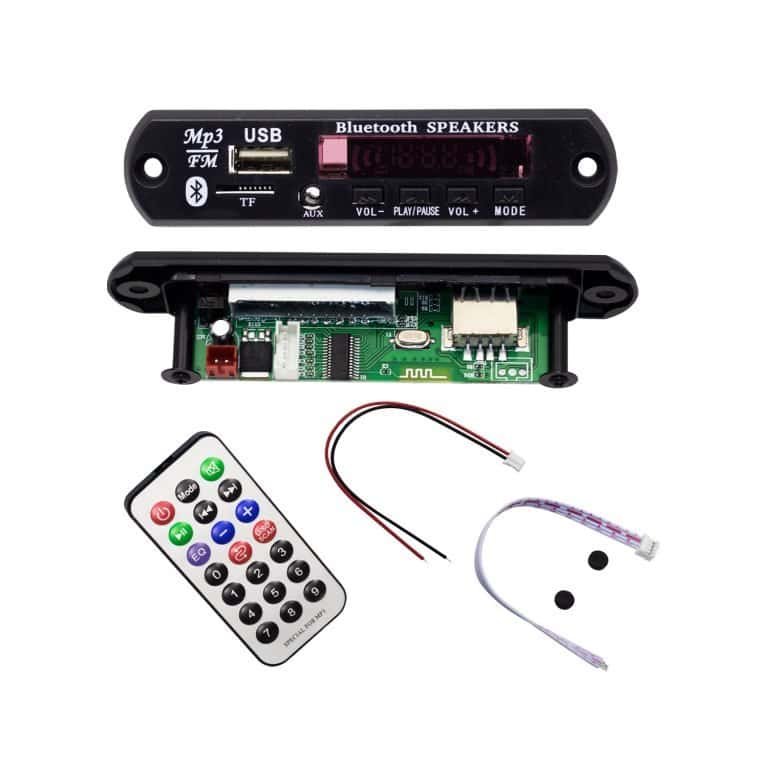 Módulo Decodificador MP3 USB + Bluetooth con Control Remoto JQ-D098BT-V1 - Mihaba.com