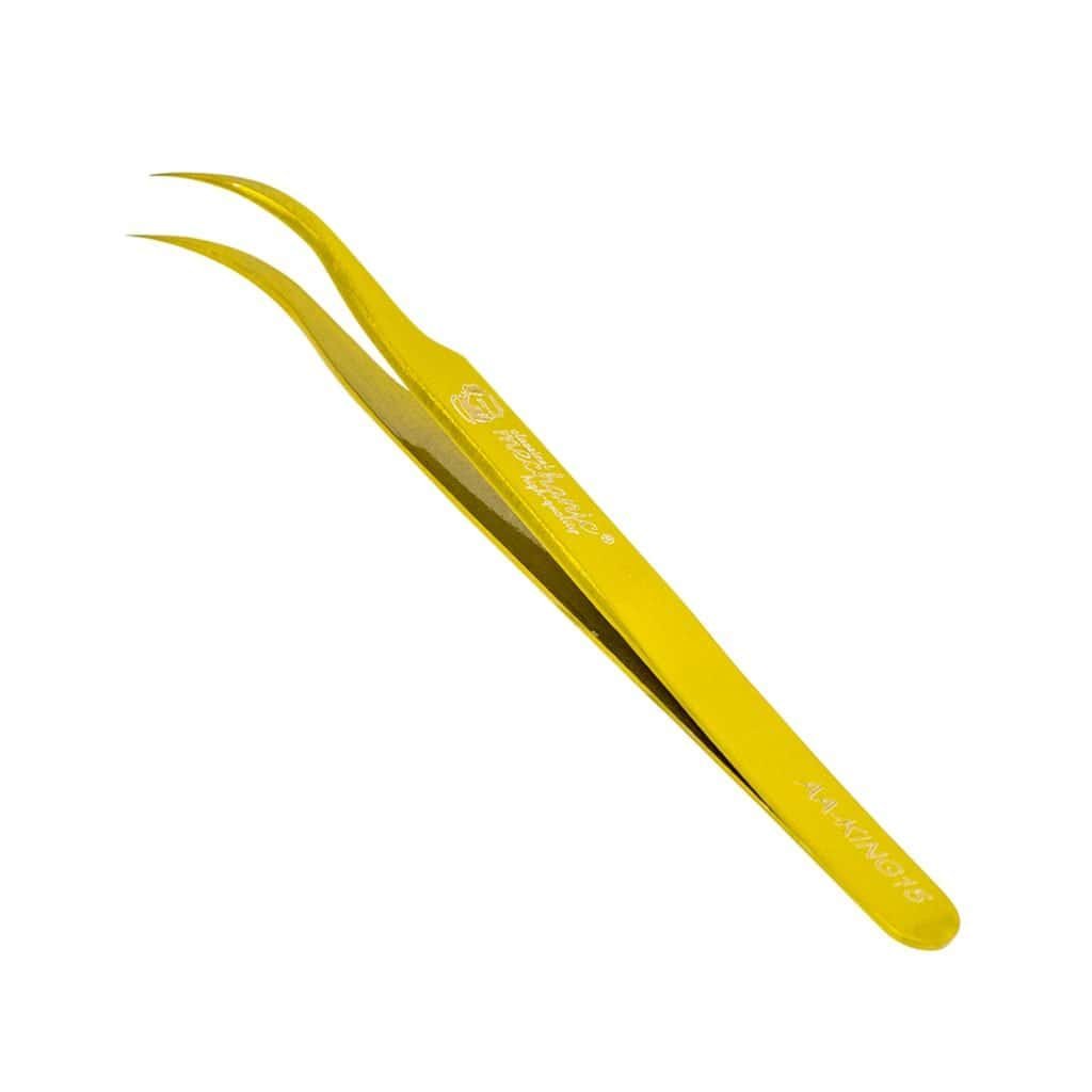 Pinza Antiestática Punta Fina Curva AA-KING15 MECHANIC - Mihaba.com