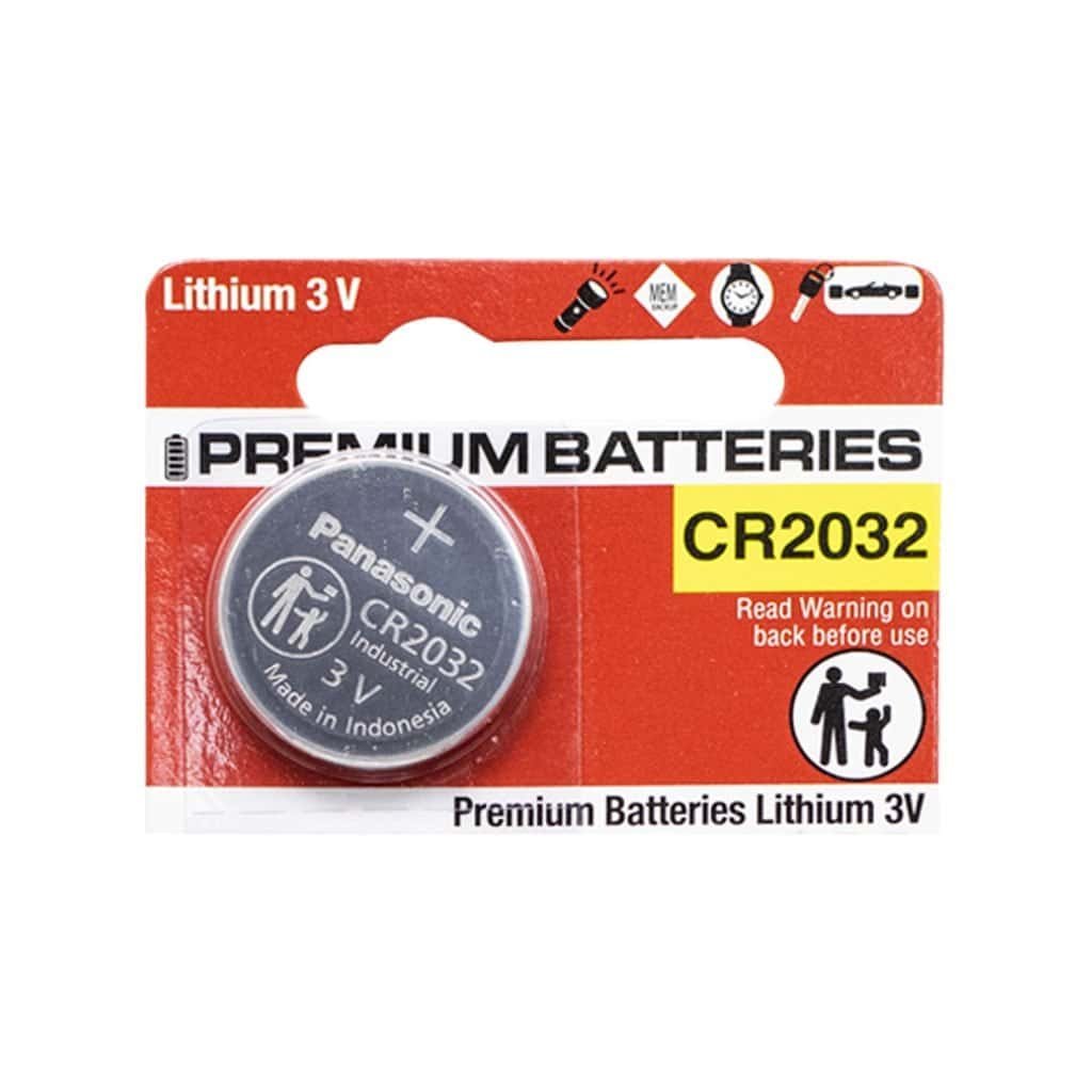 Pila Lithium 3V CR2032 PANASONIC Set x 5 und - Mihaba.com