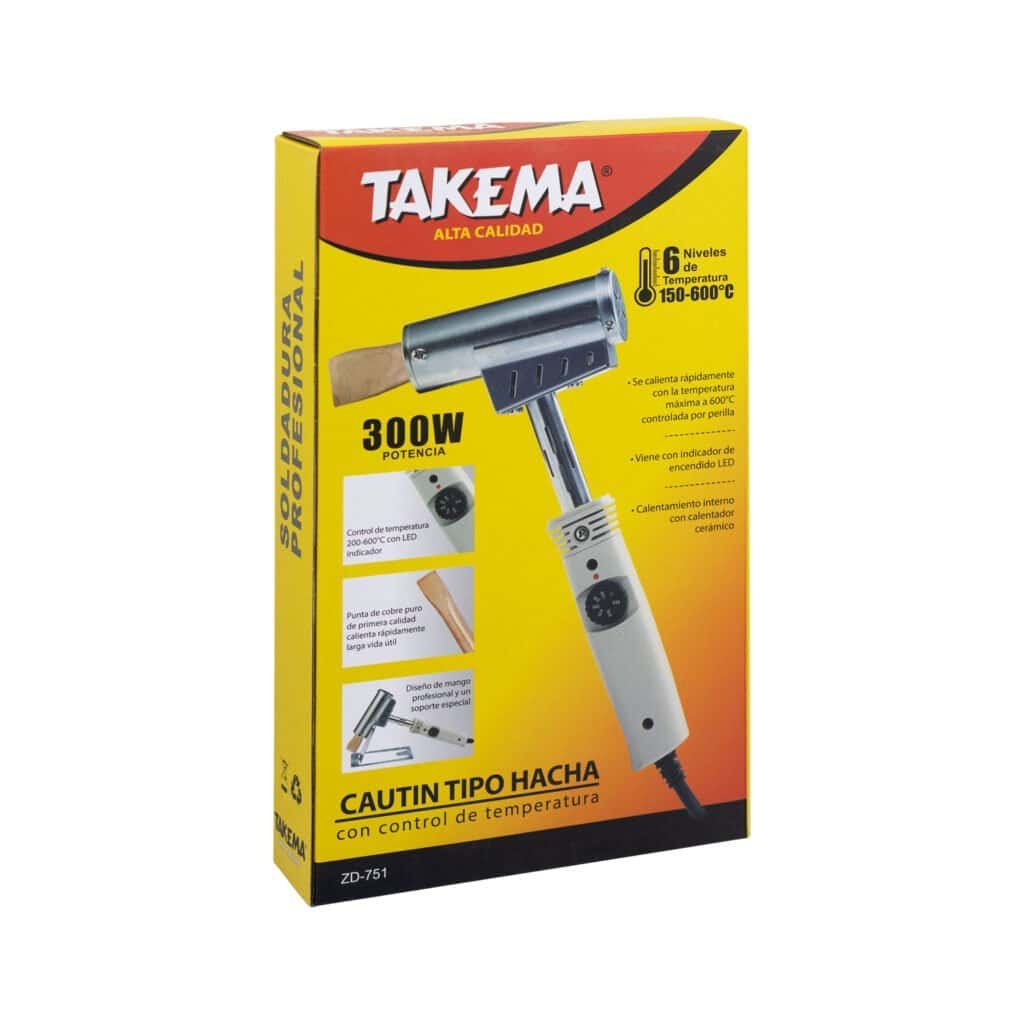 Cautín Industrial Tipo Hacha con Control de Temperatura 300W ZD-751 ...